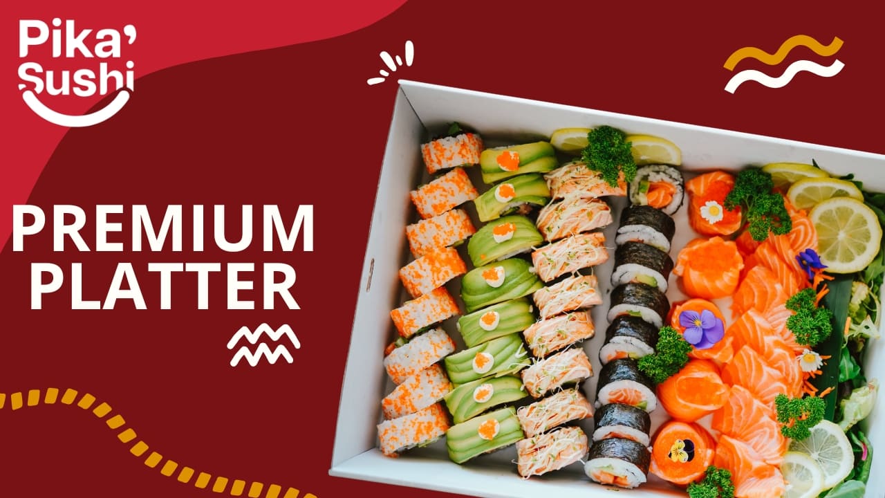 5 Best-Selling Sushi Platters for Your Next Events - Pika Sushi
